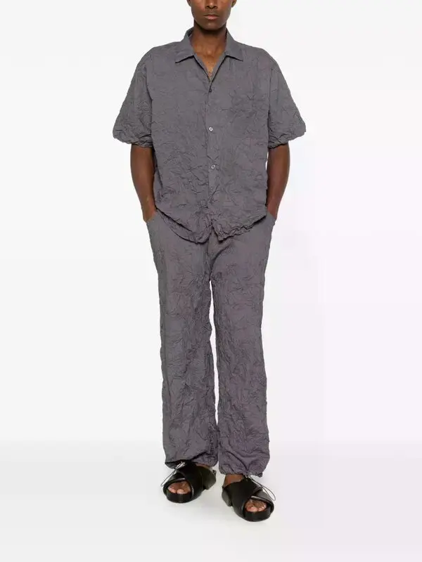 GONGDID DESIGN Elasticated-waistband Trousers