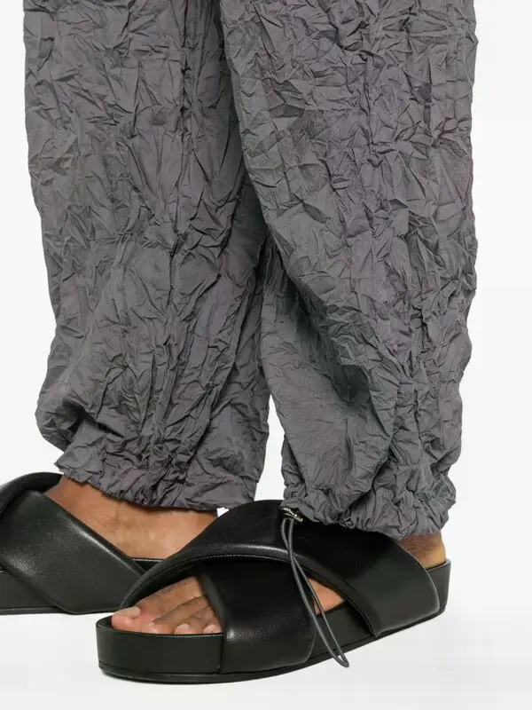 GONGDID DESIGN Elasticated-waistband Trousers