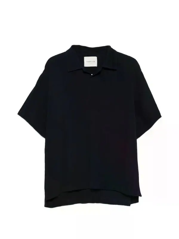 GONGDID DESIGN Polo-collar T-shirt