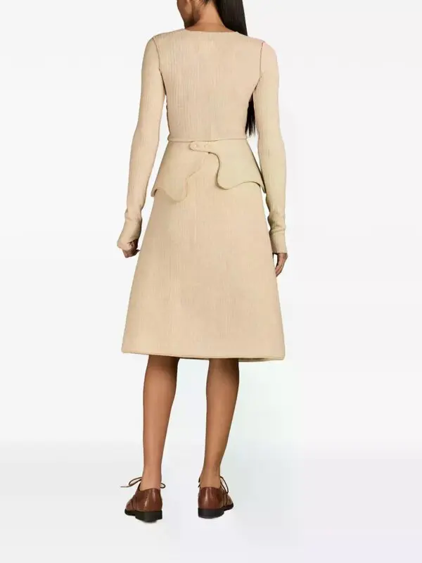 MARK-OFF Wide Peplum Belt