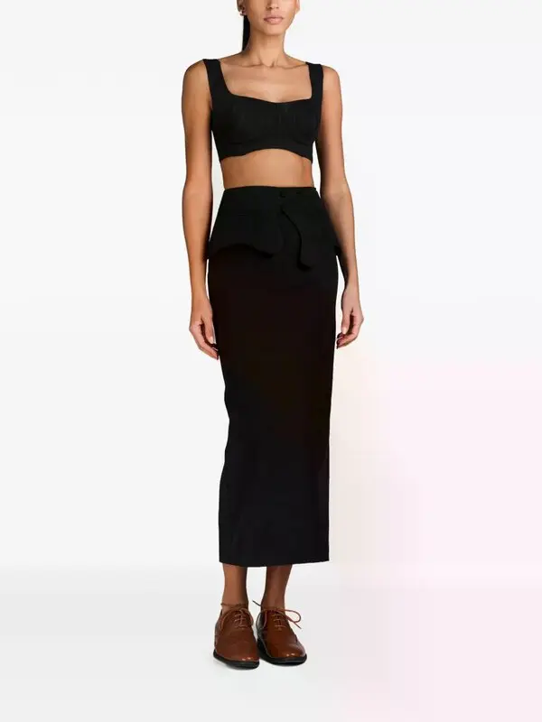 MARK-OFF York Peplum Belt - Black