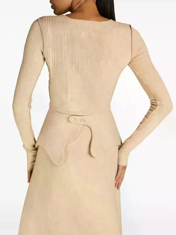 MARK-OFF Chelsea Ribbed-knit Top