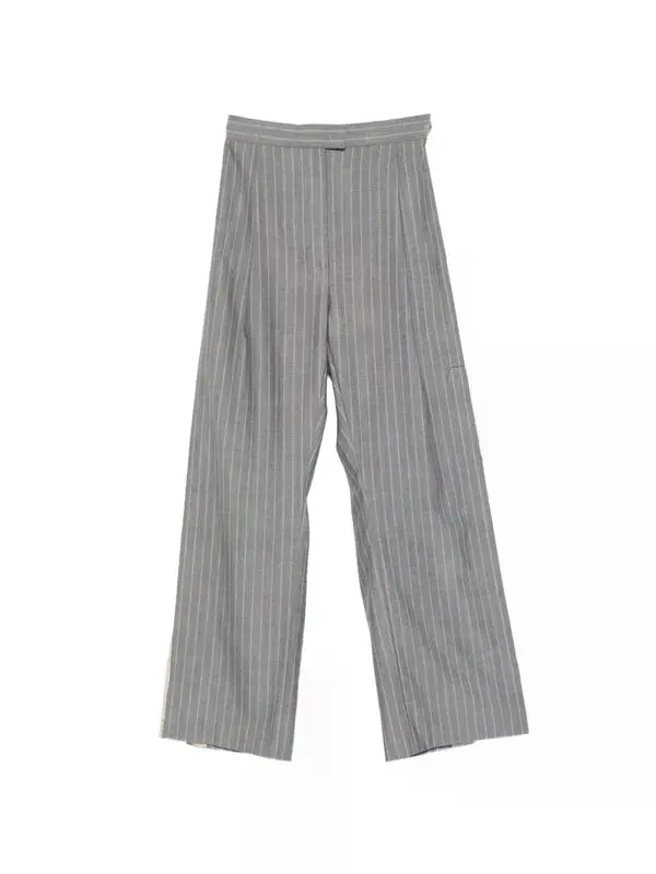 LITKOVSKA Pinstripe Pleated Trousers