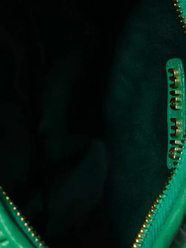 Miu Miu Wander Matelassé Nappa Leather Bag - Green