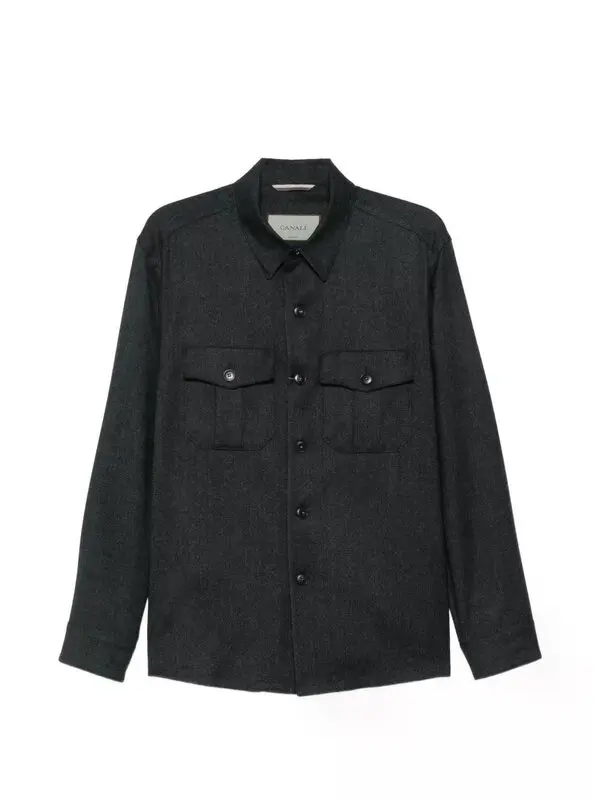 Canali Long-sleeves Jacket - Grey