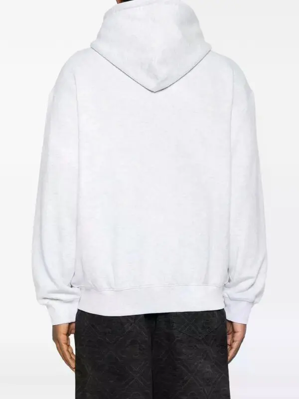 Carhartt Work In Progress Logo-embroidered Zip-up Hoodie