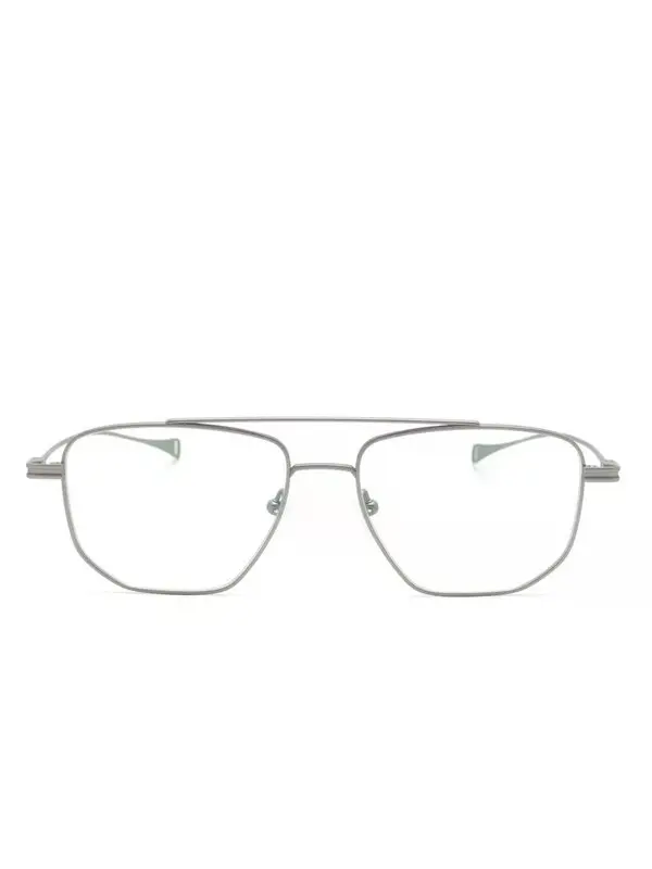 Dita Pilot-frame Glasses - Grey