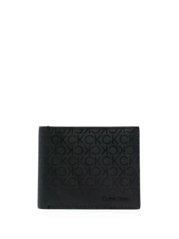 Calvin Klein Bi-fold Monogram-print Wallet