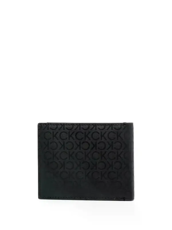 Calvin Klein Bi-fold Monogram-print Wallet
