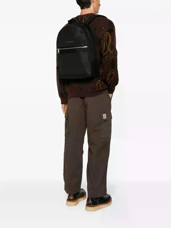Tommy Hilfiger Logo Lettering Backpack - White