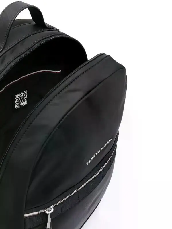 Tommy Hilfiger Logo Lettering Backpack - White