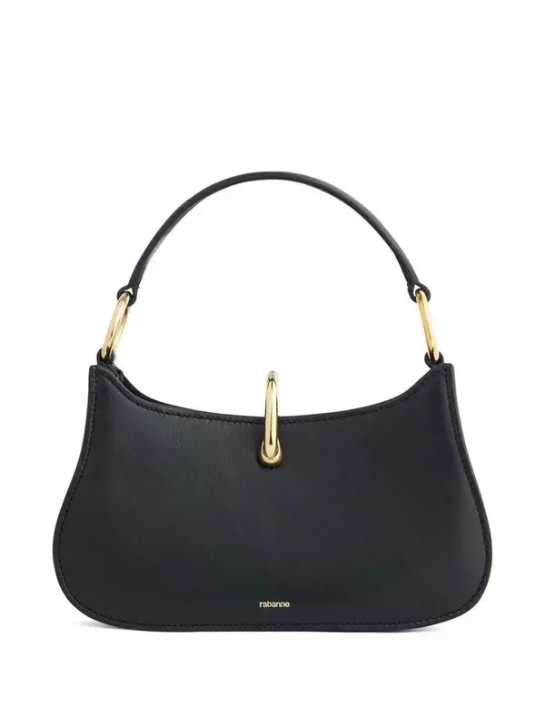 Rabanne Ring-lock Leather Shoulder Bag