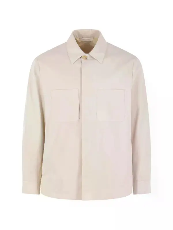 UMIT BENAN Jerome Patch-pocket Twill-pocket Overshirt