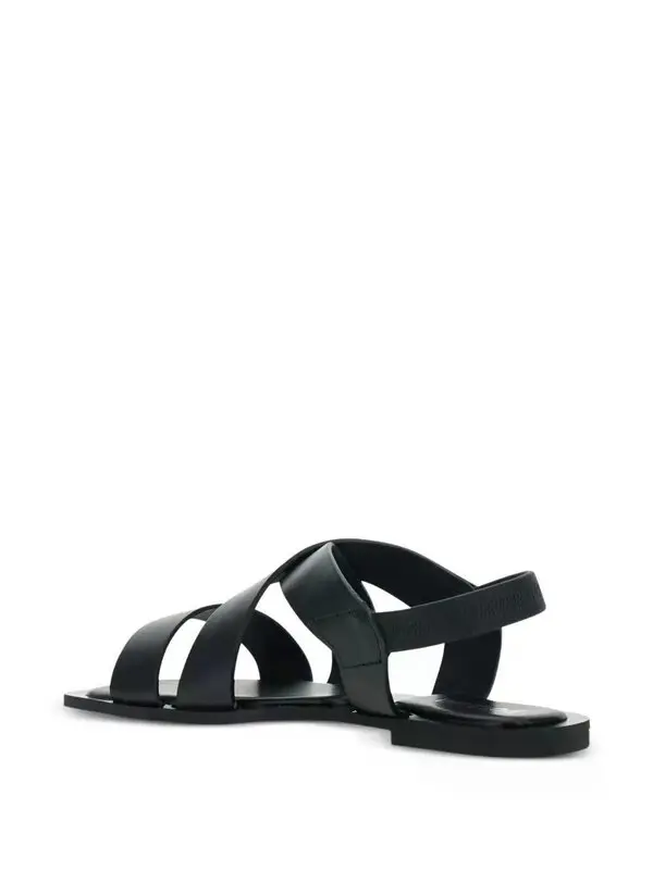 POLLINI Crossover-strap Slingback Sandals