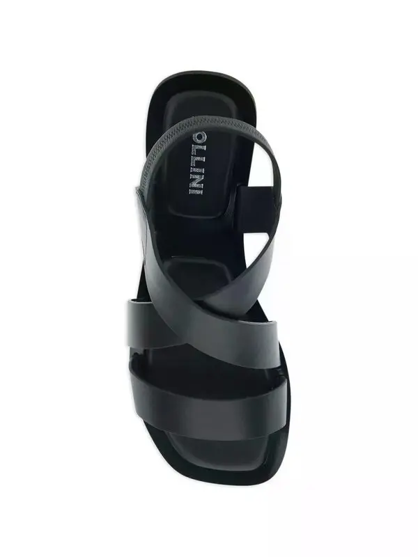 POLLINI Crossover-strap Slingback Sandals