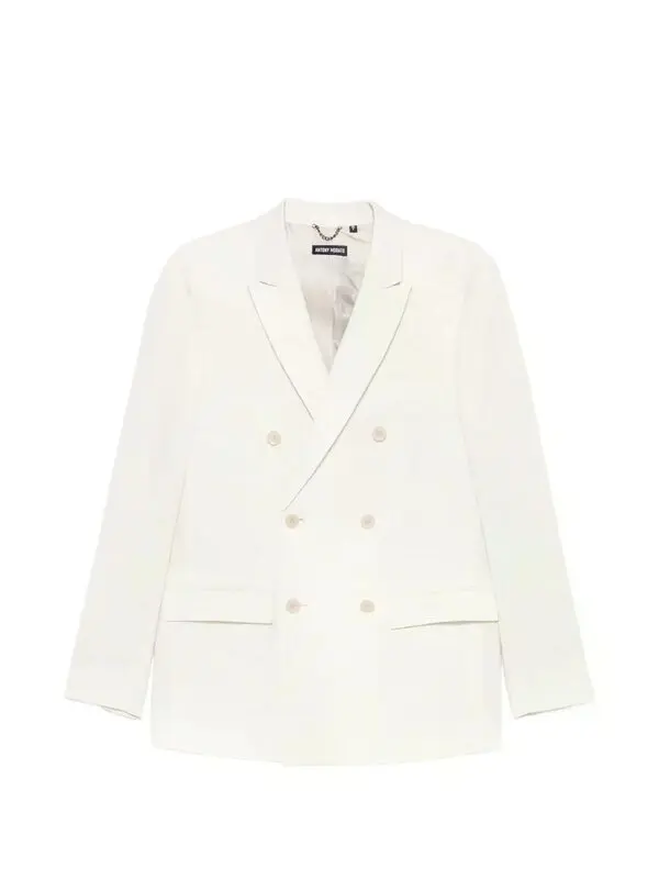 ANTONY MORATO Double-breasted Slub-texture Jacket