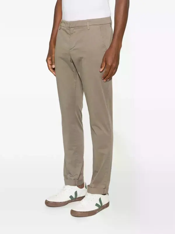 DONDUP Tapered-leg Chinos - Brown