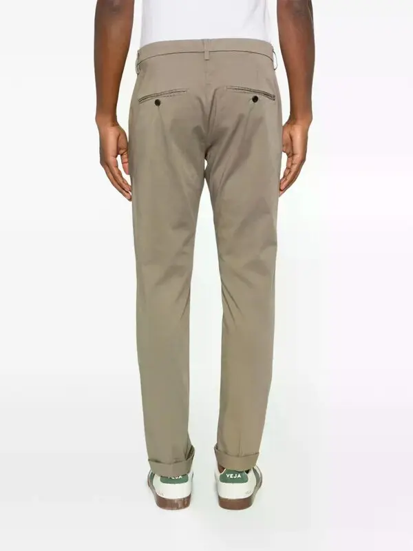 DONDUP Tapered-leg Chinos - Brown
