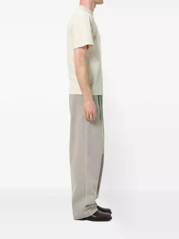 AGOLDE Slater Pleated Straight-leg Trousers