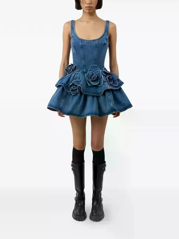 AKNVAS Devyn Saxe Dress