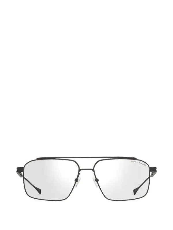 Dita Lsa-134 Double-bridge Square-frame Glasses - Black