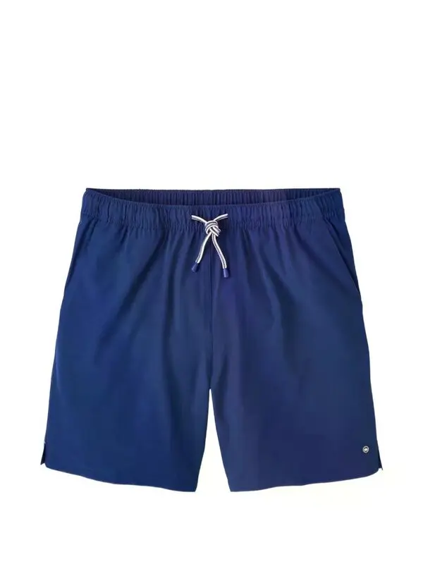 Peter Millar Crown Drawstring Swim Shorts - Blue