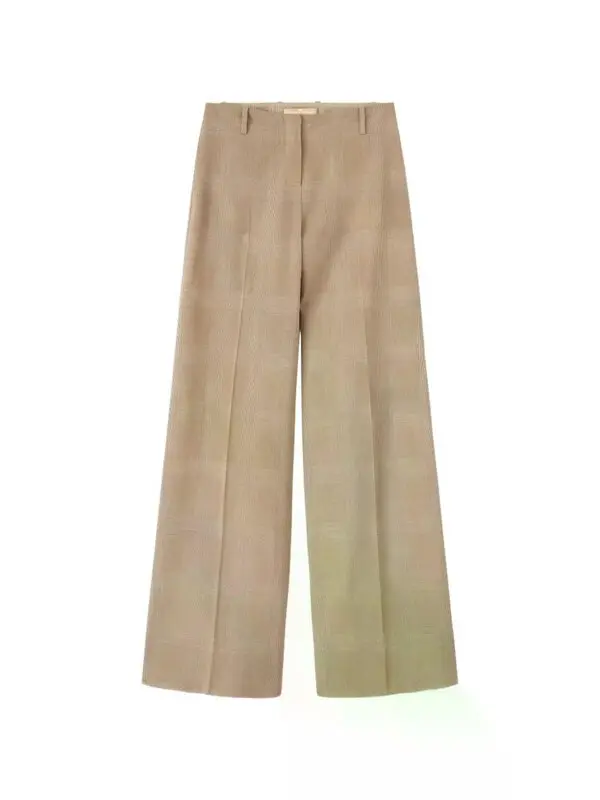 Ermanno Scervino Glen Check Wide Leg Trousers