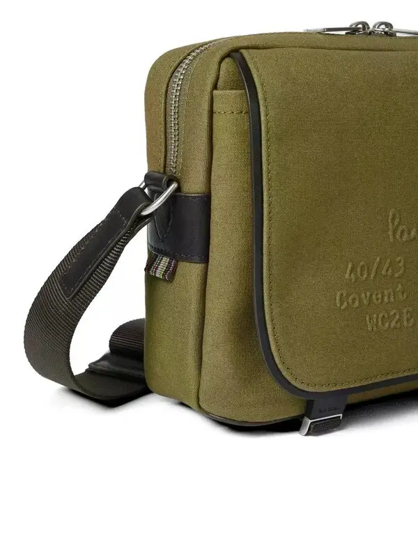 Paul Smith Embossed-logo Messenger Bag