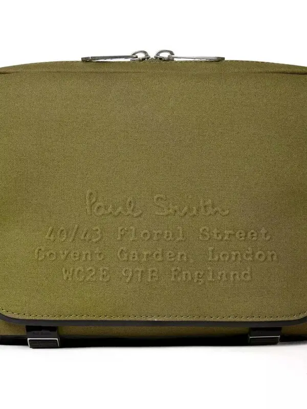 Paul Smith Embossed-logo Messenger Bag