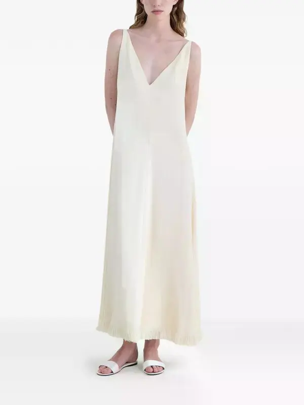 FFORME Heloise Fringed Maxi Dress