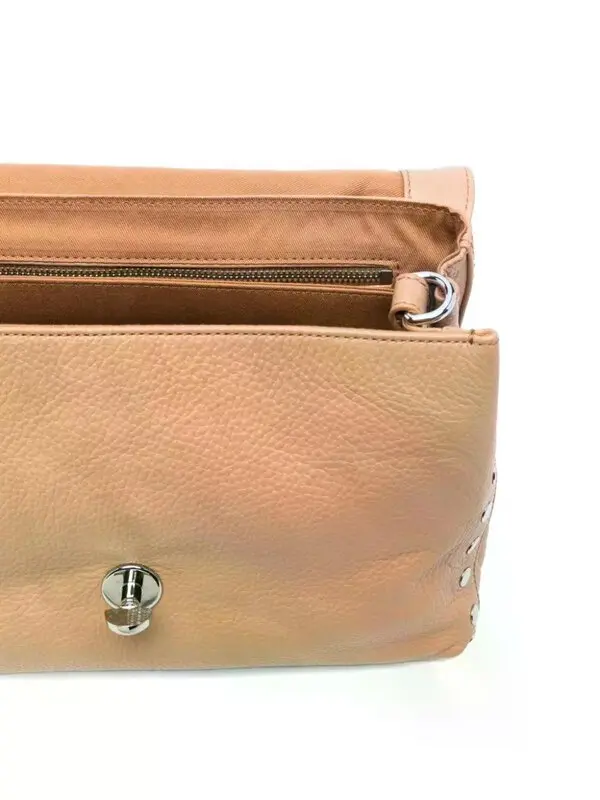 ZANELLATO Small Postina Daily Stud-embellished Tote - Neutrals