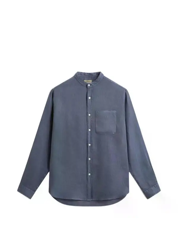 Woolrich Garment-dyed Linen Shirt
