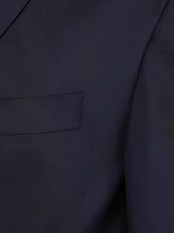 Corneliani Notch-lapel Single-breasted Blazer - Blue