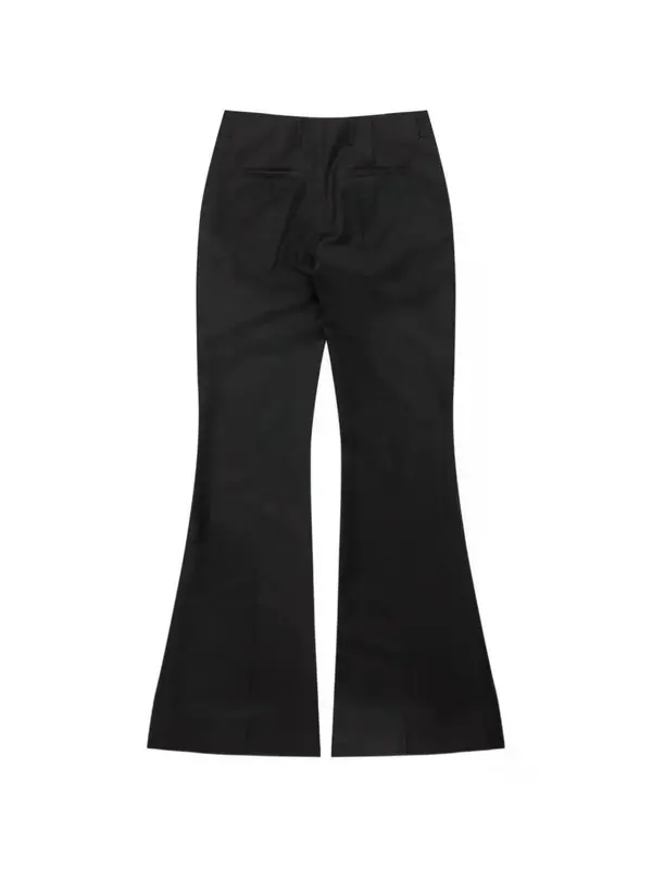 Matieres Fecales Flared Wool Trousers
