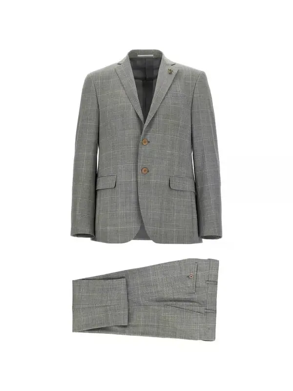 Pal Zileri Check-pattern Suit
