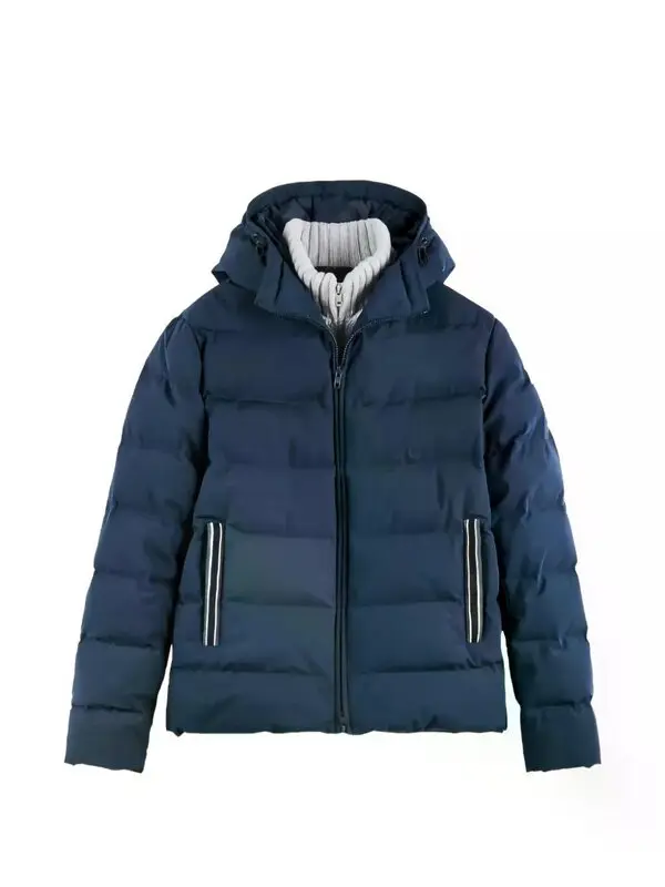 FAY Double-front Down Jacket - Blue