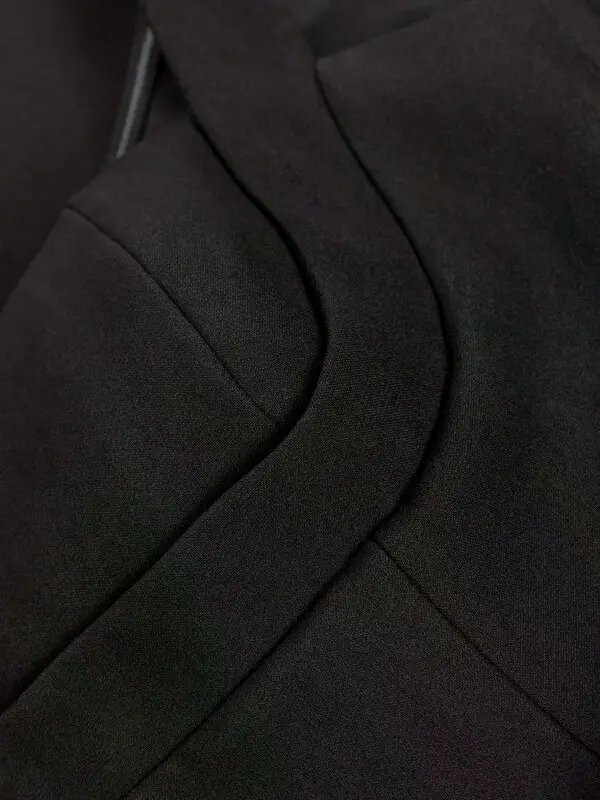 Roland Mouret Midi Belted Panelled Dress