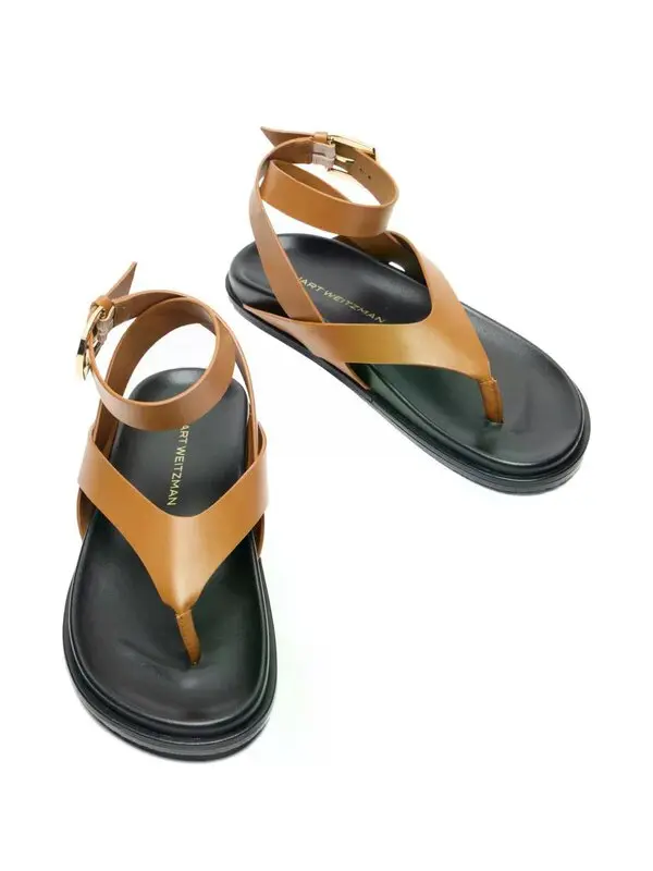 STUART WEITZMAN Mary Kate Crossover Strap Sandals