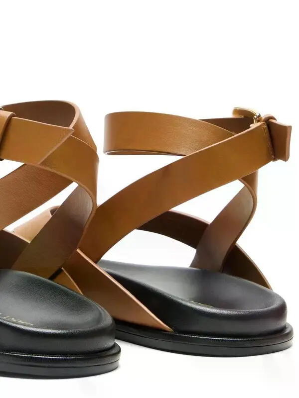 STUART WEITZMAN Mary Kate Crossover Strap Sandals