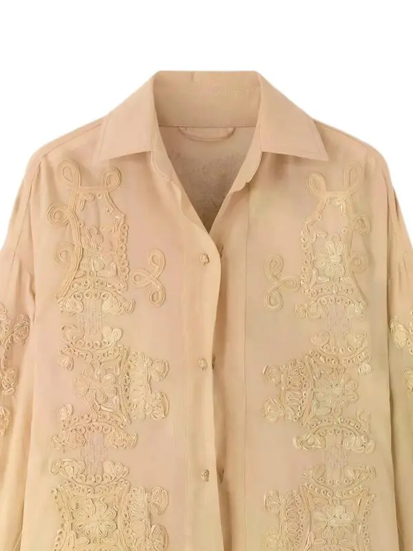 Ermanno Scervino Embroidered Drawstring Jacket