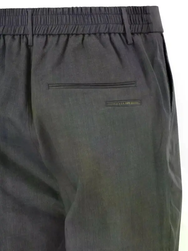 Peserico Tapered Tailored Trousers - Grey