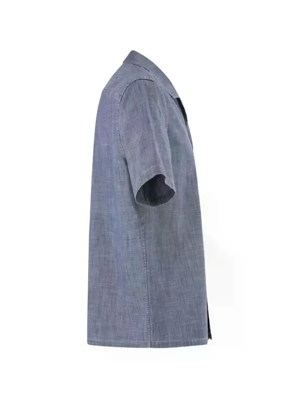 Peserico Chambray-effect Short-sleeves Shirt