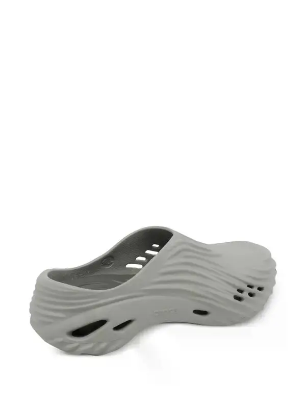 CROCS U-shaped Echo Wave Slides - Grey