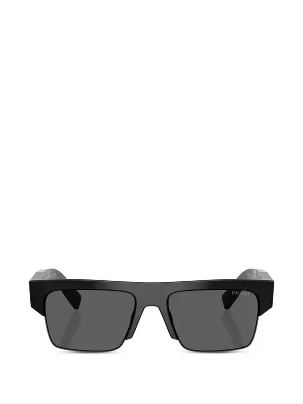 Prada Square-frame Sunglasses - Black