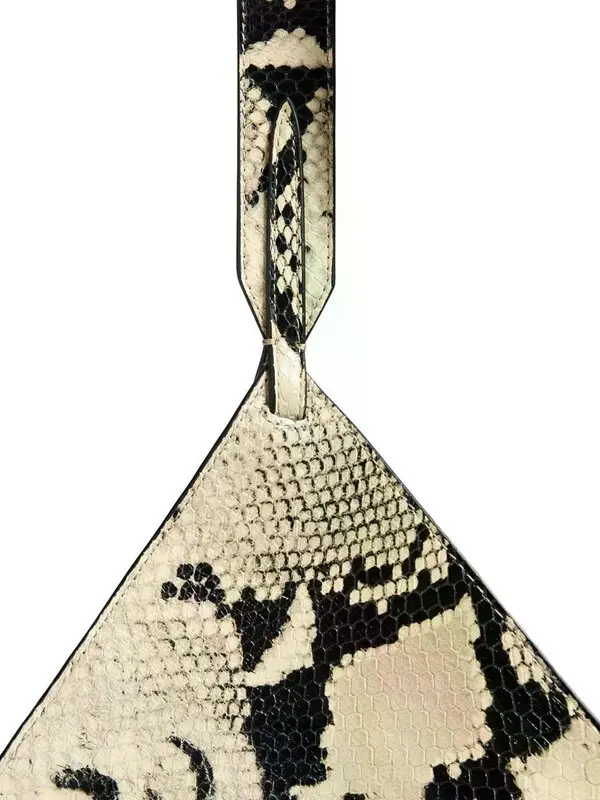 Khaite Mini Lotus Embossed Tote - Neutrals