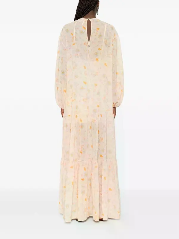 ANIYE BY Floral-print Tiered Dress