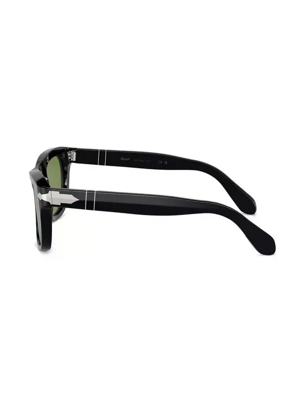 Persol Acetate Geometric Frame Sunglasses