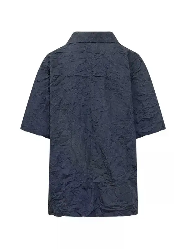GONGDID DESIGN Hand-pleated Crinkled Shirt