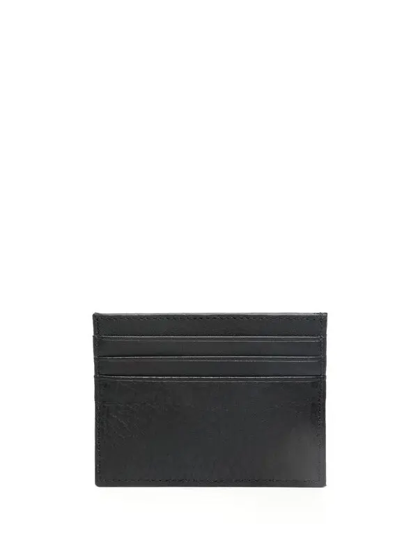 Tommy Hilfiger Logo-embossed Leather Cardholder