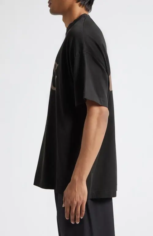 Fear Of God 43 Cotton Graphic T-shirt - Black